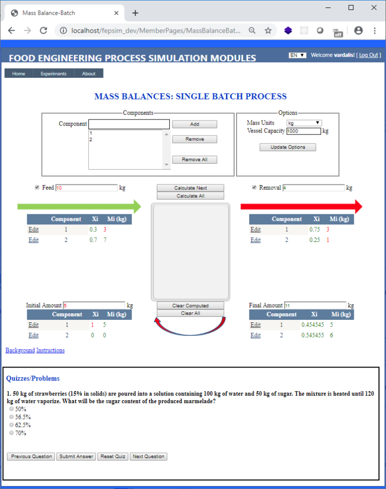 Process Simulation with ASP.NET and Matlab - Fluidence Software Engineering