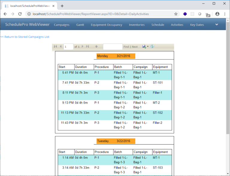Reporting with ASP.NET and ReportViewer - Fluidence Software Engineering